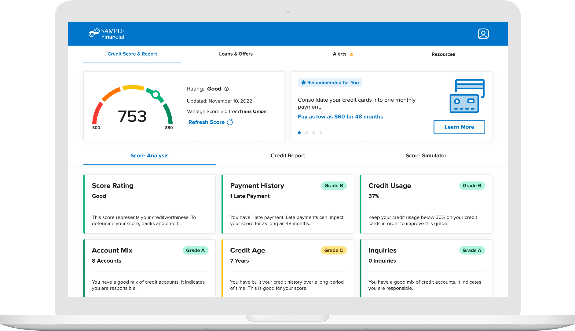 SavvyMoney Overview for Consumers - Savvy Money Credit Score Reviews ...